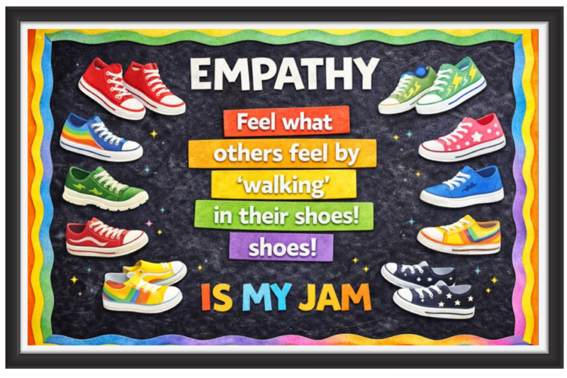 ‘Empathy’-Classroom Display Flex Banner(6ft by 4ft) - ebencuts